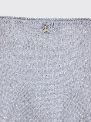 Patrizia Pepe Sequin Embellished V-neck Pullover