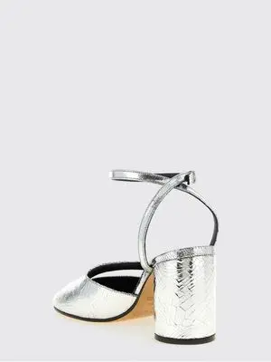 MAISON MARGIELA Cracked Laminated Leather Pumps