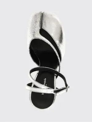 MAISON MARGIELA Cracked Laminated Leather Pumps