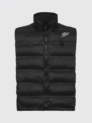 PLEIN SPORT Padded Nylon Vest - Black