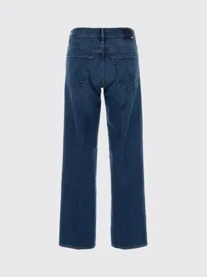 MOTHER Straight Cotton Denim Jeans