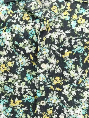 Valentino Garavani Casual Cotton Shirt With Floral Print