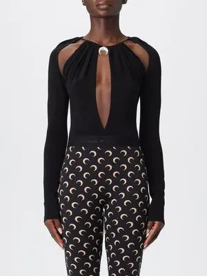 MARINE SERRE Top Colour - Black