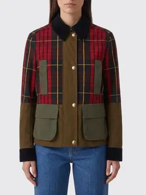 Alexander McQueen Tartan Cotton And Viscose Jacket - Multicolor
