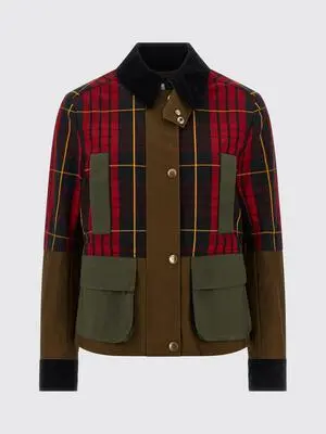 Alexander McQueen Tartan Cotton And Viscose Jacket