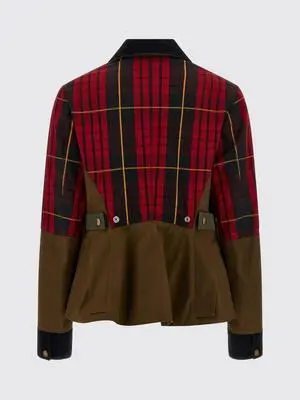 Alexander McQueen Tartan Cotton And Viscose Jacket