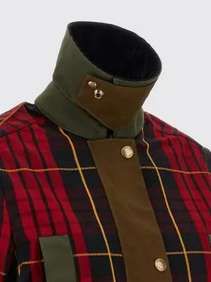 Alexander McQueen Tartan Cotton And Viscose Jacket