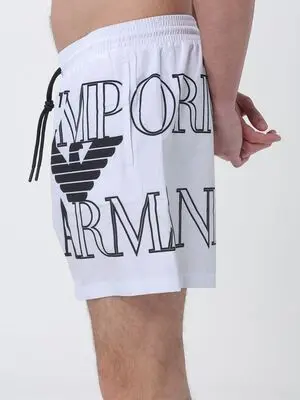 Emporio Armani Boxer Swimsuit With Logo
