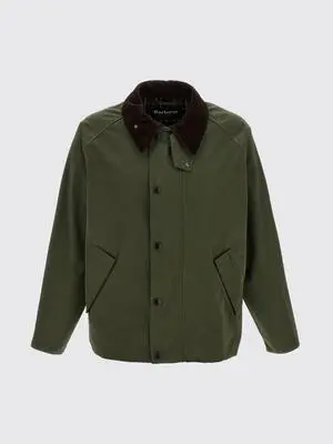 Barbour Transporter Oversized Casual Waxed Cotton Jacket - Olive