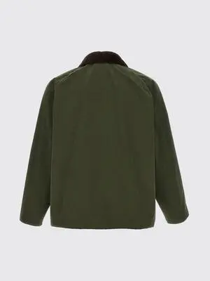 Barbour Transporter Oversized Casual Waxed Cotton Jacket - Olive