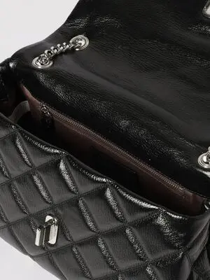 Marc Jacobs The Dual Quilted Leather Bag - Black