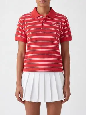 Sporty & Rich Striped Performance Tops For Women