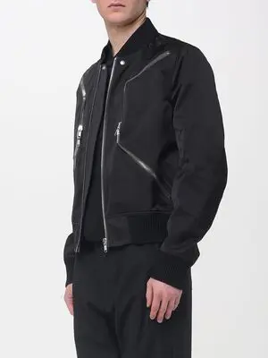 Rick Owens Heizer Bomber Jacket In Technical Fabric