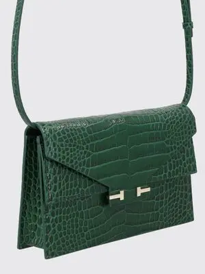 TOM FORD Crocodile Print Leather Bag