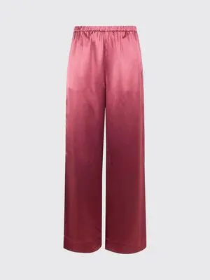 BY MALENE BIRGER Metallic Wide Leg Trousers - Wine
