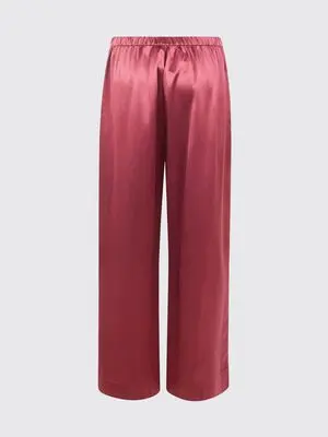 BY MALENE BIRGER Metallic Wide Leg Trousers - Wine