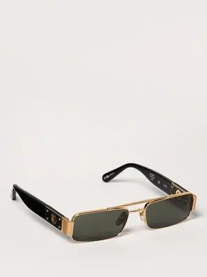 Linda Farrow Rectangle Sunglasses - Gold