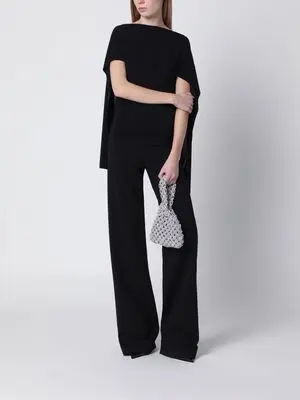 Alberta Ferretti Viscose Top With Panel
