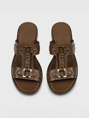 DOUCAL'S Heeled Sandals - Brown