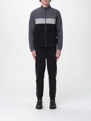 EA7 Color Block Tracksuit - Grey