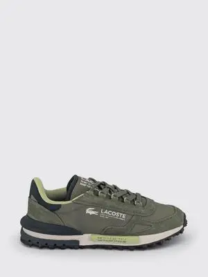 Lacoste Lacoste Elite Active Suede And Nylon Sneakers Green