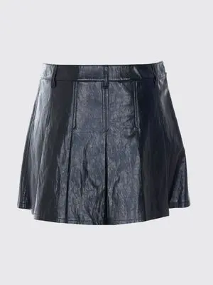 Michael Kors Faux Leather Mini Skirt