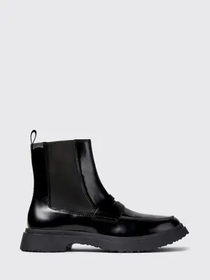 Camper Walden Brushed Leather Chelsea Boots - Black