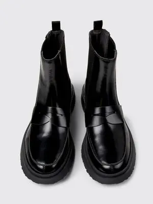 Camper Walden Brushed Leather Chelsea Boots