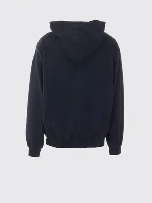 ANN DEMEULEMEESTER Floral Print Cotton Hoodie