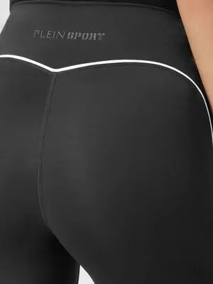 PLEIN SPORT Technical Stretch Fabric Shorts
