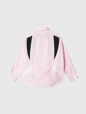 Acne Studios Relaxed Fit Cotton Poplin Shirt With French Collar