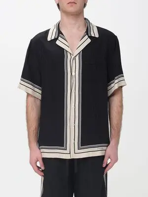 Dolce & Gabbana Silk Casual Shirt - Black