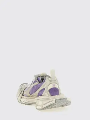 Balenciaga 3xl Mesh And Rubber Sneakers - Violet