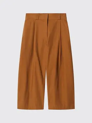 Balenciaga High-waisted Wide-leg Cropped Cotton Trousers