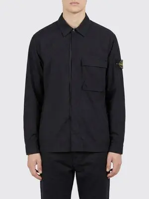 Stone Island Jacket Men Colour Black