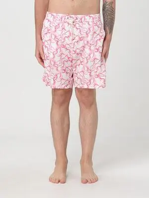 KAMPOS Printed Swim Shorts - Pink