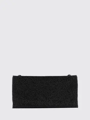 Benedetta Bruzziches Crystal-embellished Satin Mini Bag