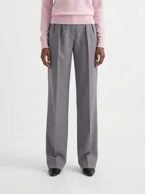 JIL SANDER Wool Pants - Grey