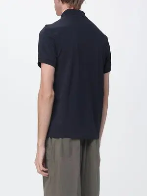 Peuterey Technical Fabric Polo With Logo - Blue 1