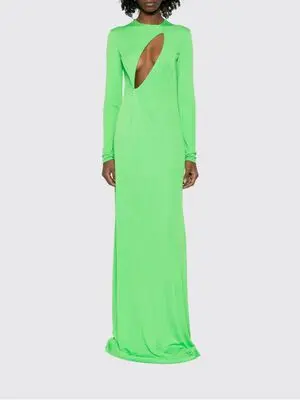 TOM FORD Long Viscose Jersey Evening Dress - Green
