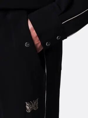 Needles Flared Stretch Technical Fabric Pants - Black