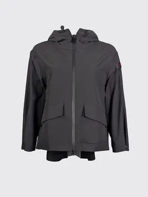 Peuterey Nylon Hooded Windbreaker - Black