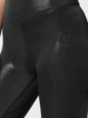 PLEIN SPORT Technical Stretch Fabric Leggings