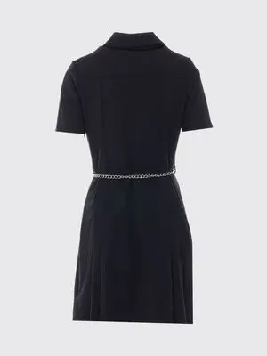 Michael Kors Polyester Dress With Jewel Belt