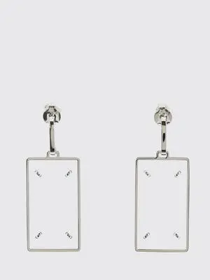 MAISON MARGIELA Brass Earrings - Silver