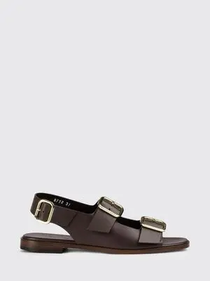 DOUCAL'S Leather Sandals - Coffee