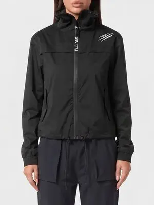 PLEIN SPORT Nylon Windbreaker - Black