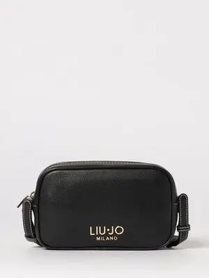 Liu Jo Laminated Grained Synthetic Leather Bag - Black