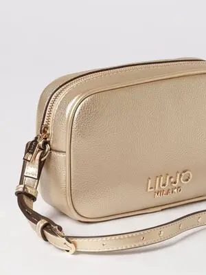 Liu Jo Laminated Grained Synthetic Leather Mini Bag - Gold