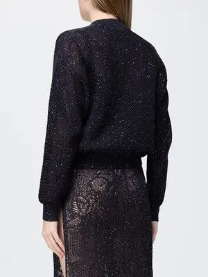 Fabiana Filippi Perforated Zip-up Cardigan